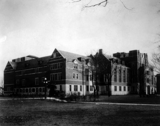Northwest view of Michigan League / BL000089 | Bentley Historical ...