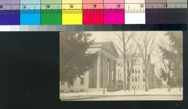 Original medical building with newer one at right / BL001895 | Bentley ...