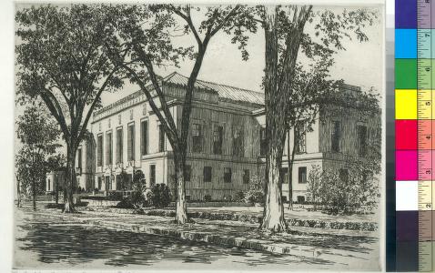 The Rackham Building -- University of Michigan [From an etching ...