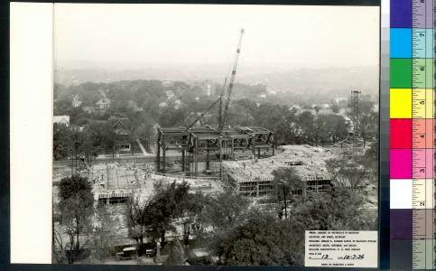 Rackham Blg. [Building] construction / BL004375 | Bentley Historical ...