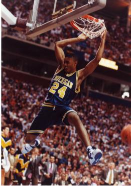 Jimmy King, UM Men's Basketball, 1993 / BL012759 | Bentley Historical ...