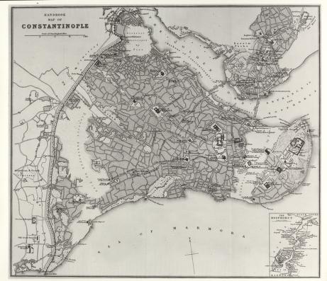 Handbook Map of Constantinople. | UM Clark Library Maps | University of ...