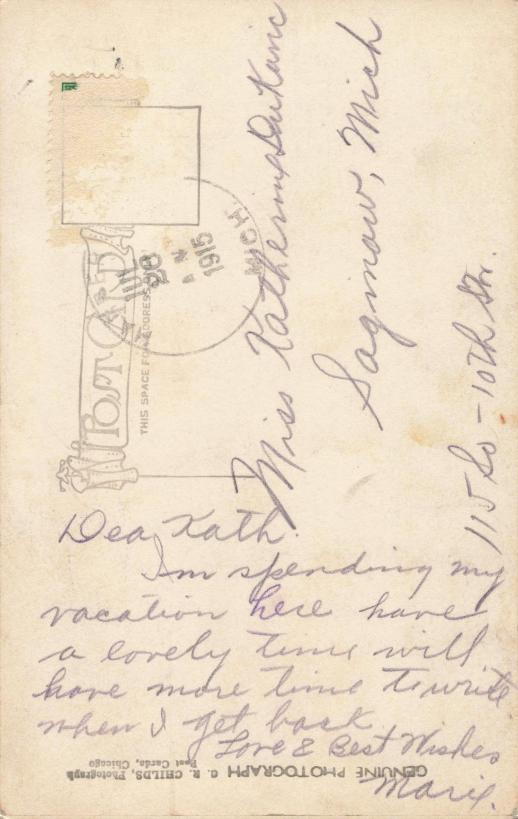 Birchwood wood Beach, Harbert, Mich. The Bathers | David V. Tinder ...